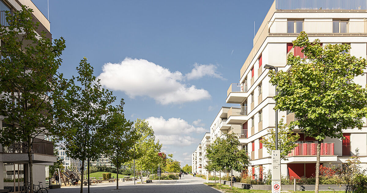 Elastic building bearings in the kupa district in Munich | REGUPOL ...